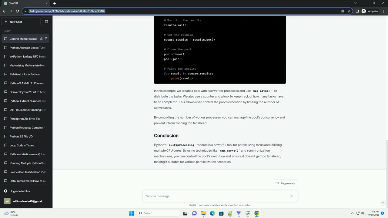 Can I tell Python s multiprocessing pool not to get too far ahead