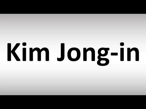How to Pronounce Kim Jong-in? (Kai from Exo)