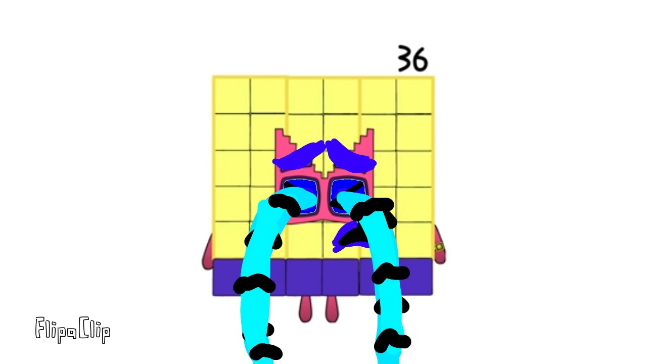 numberblocks 36 crying