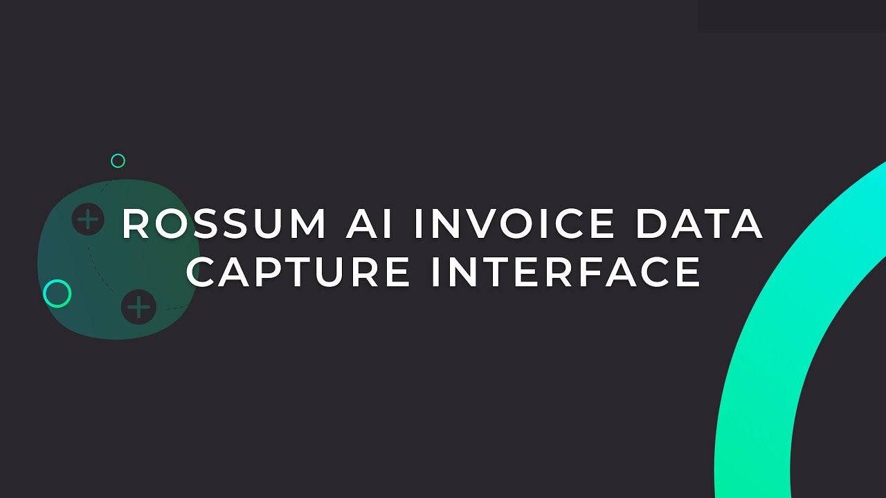 Rossum AI Invoice Data Capture Interface