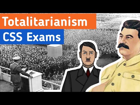 Totalitarianism in Political Science| Totalitarianism in Hindi/Urdu|What is Totalitarianism?