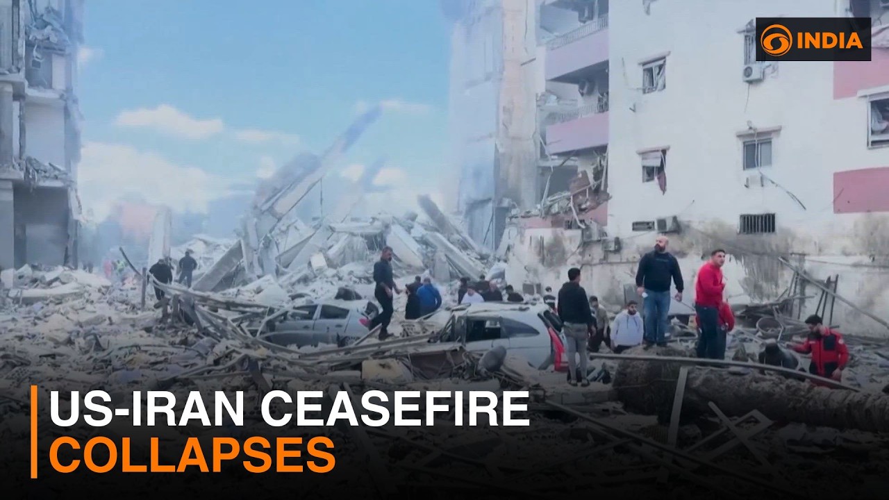 US-Iran ceasefire collapses & more latest updates | DD India News Hour