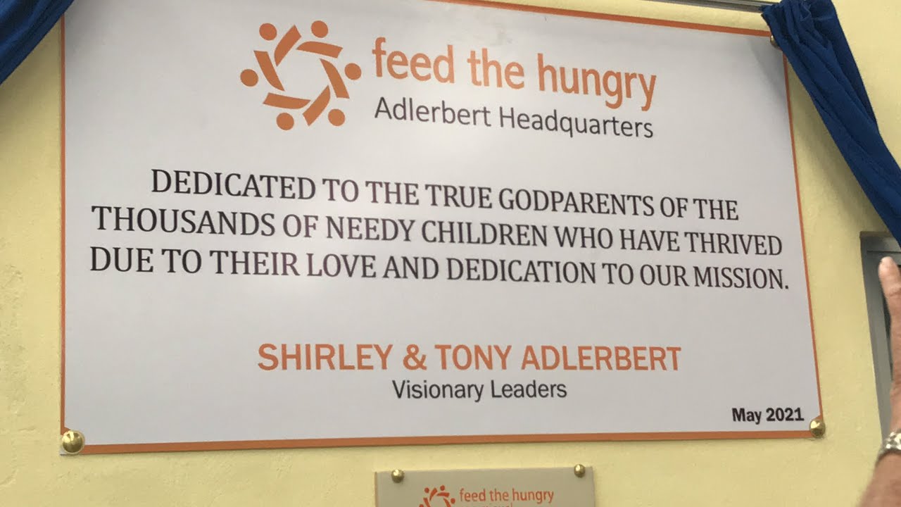 Feed the Hungry Dedicates its Headquarters to Early Founders
