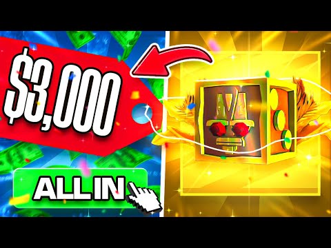 I DID A $3,000 ALL IN ON DICEBLOX AND THIS HAPPENED..