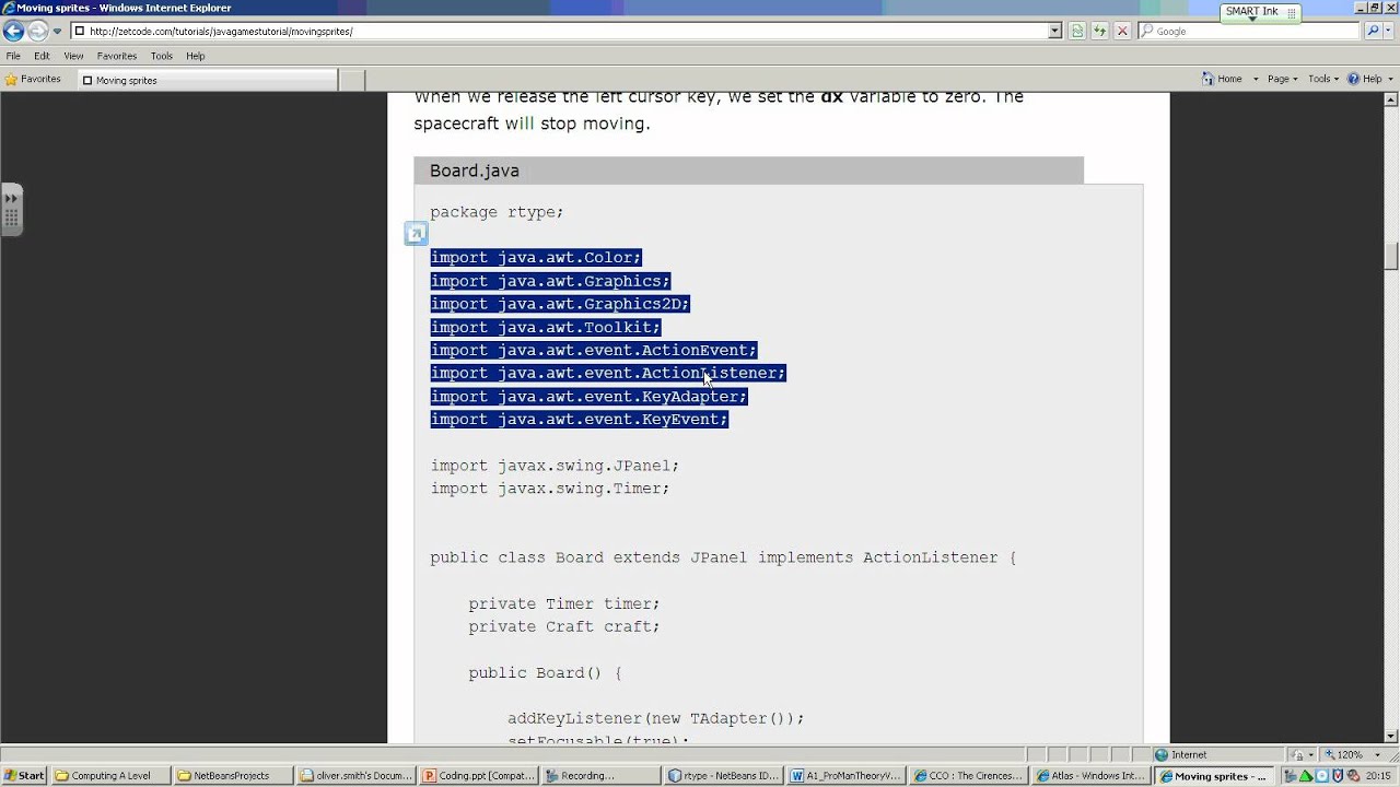 2D Java Games Netbeans