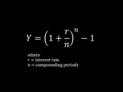 Effective rate formula