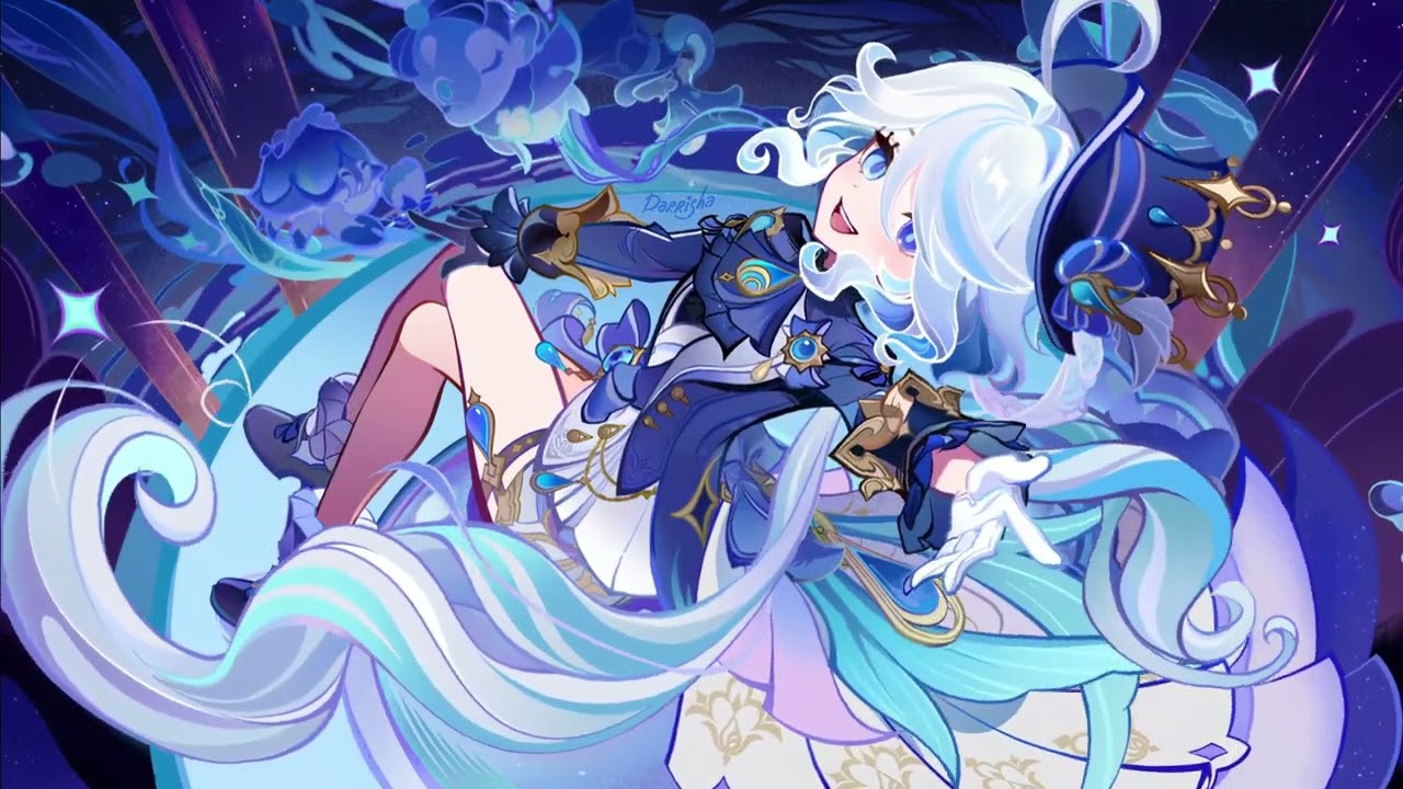 [4K] Looped Furina Wallpaper  | Genshin Impact