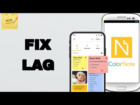 How To Fix And Solve Lag On ColorNote App | Easy Fix