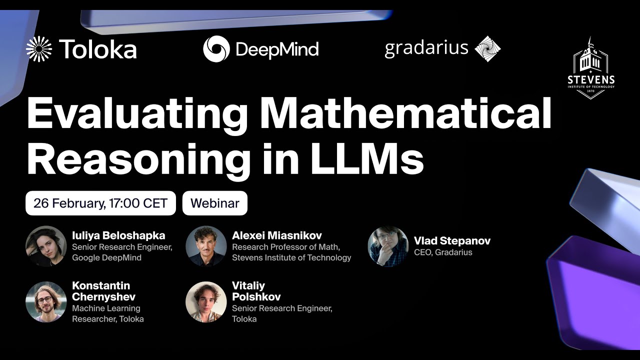 Evaluating Mathematical Reasoning in LLMs