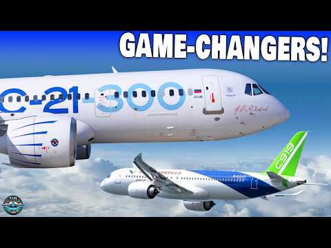 The NEW Game-changers C919 And MC-21 will Revolutionize All Aviation!