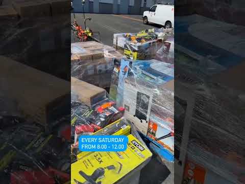WHOLE SALE PALLET PROJECT LIQUIDATION US #pallets #liquidationunboxing #LIQUIDATIONS #auction #sale
