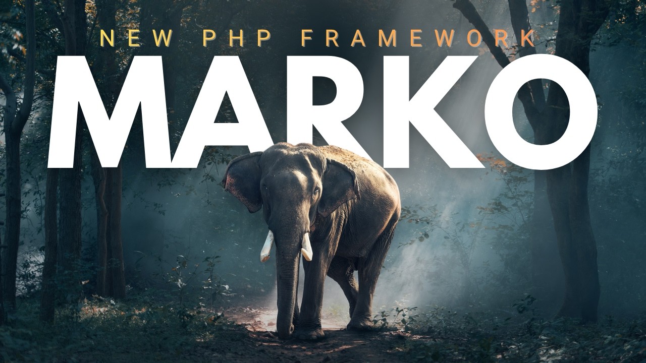 New PHP Framework MARKO is Actually Insane