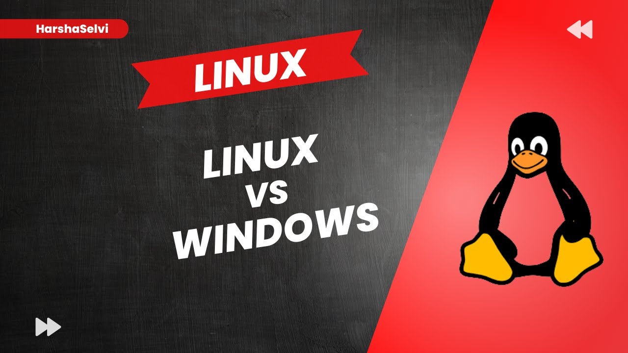 Linux vs Windows | Tamil | HarshaSelvi