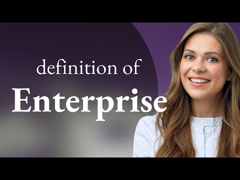 Enterprise | ENTERPRISE meaning