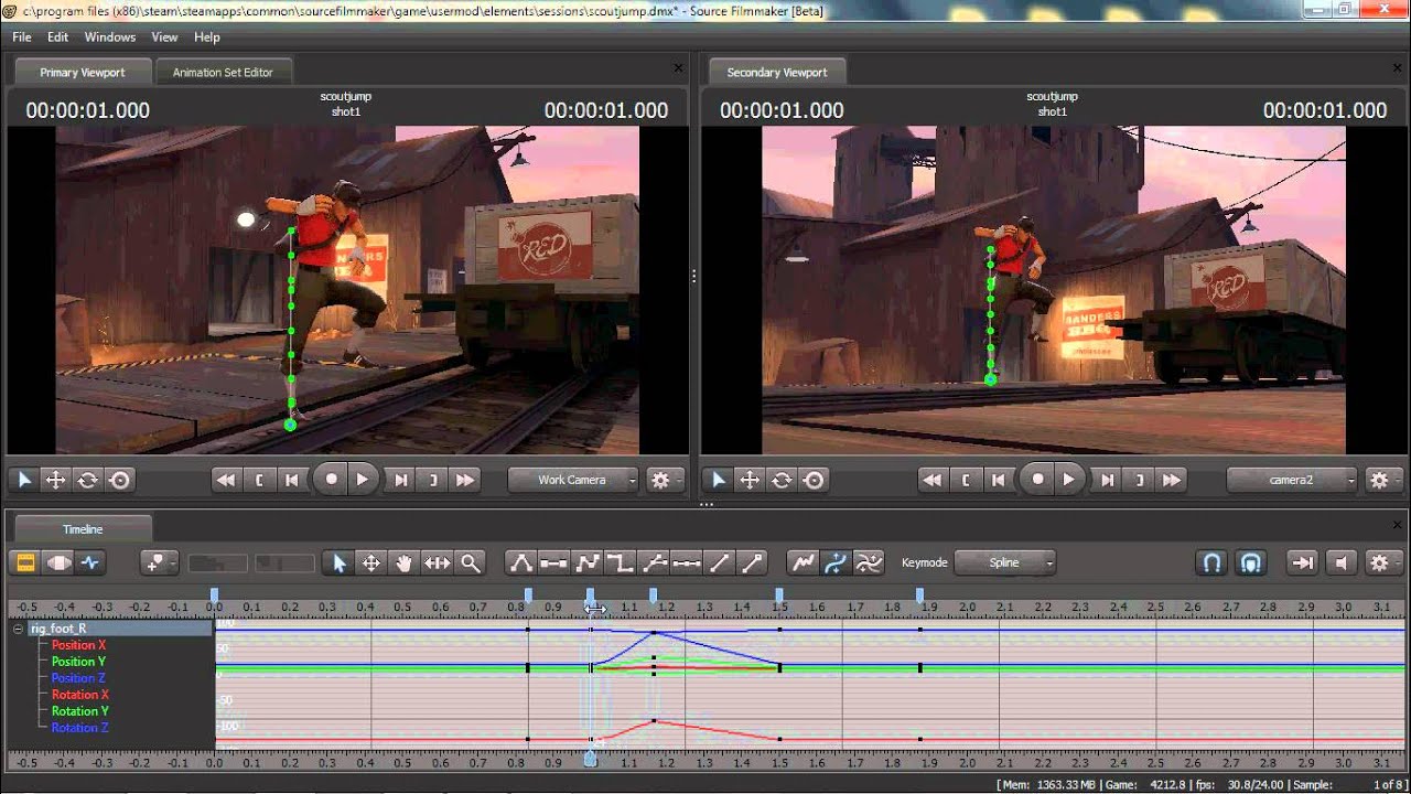 SFM Tutorial: Into the Graph Editor! - Part 3