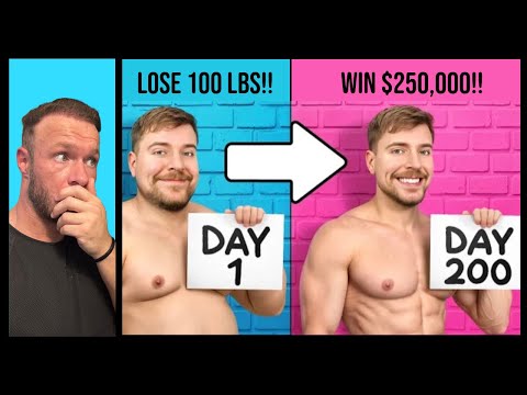RatedR Reacts | MrBeast's Lose 100 LBs, Win $250,000