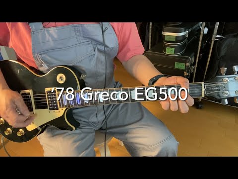 Greco EG500 '78 Vintage MIJ Les Paul Standard Type Electric | Reverb