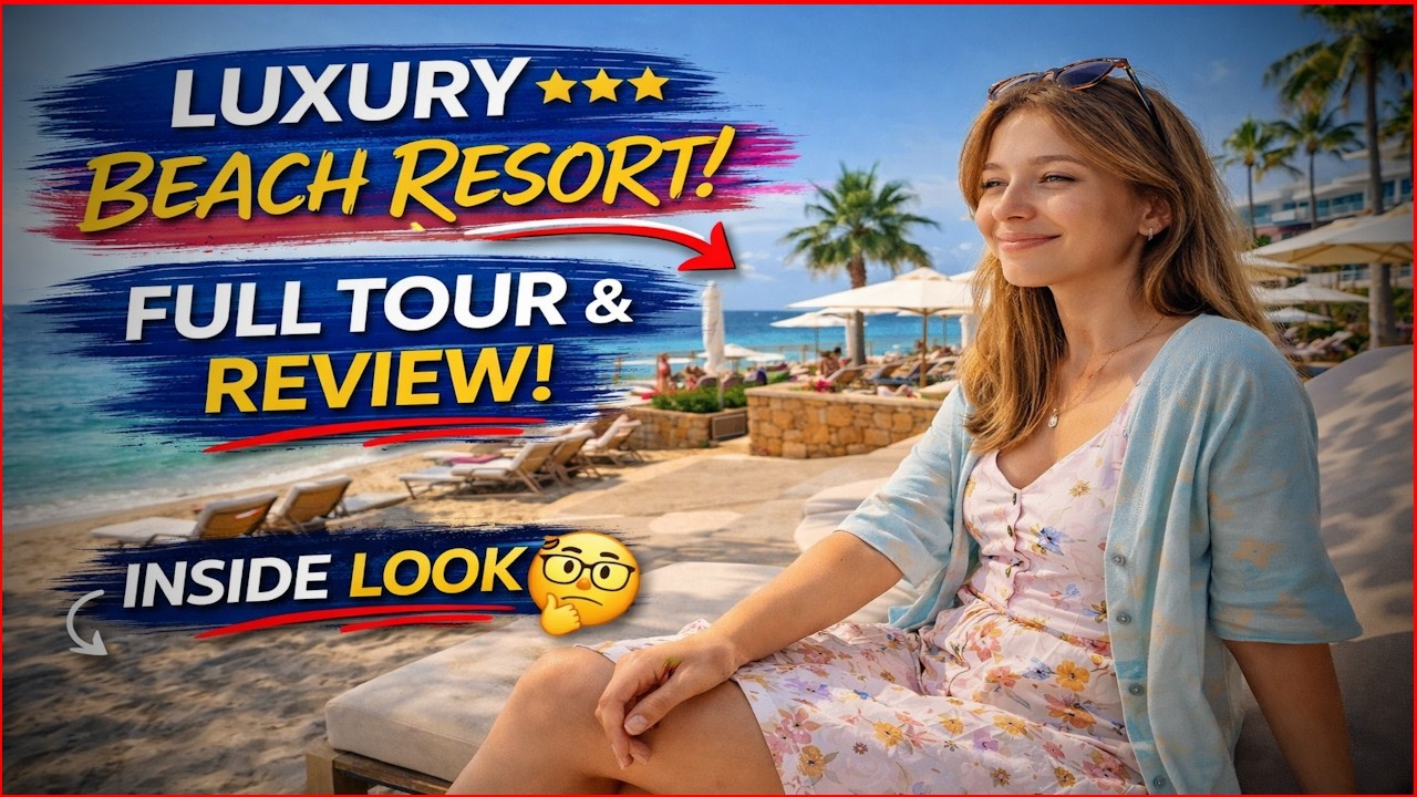 Sani Beach Resort Halkidiki 🇬🇷 Full Resort Tour & Honest Review | Luxury Beach Escape 🌊