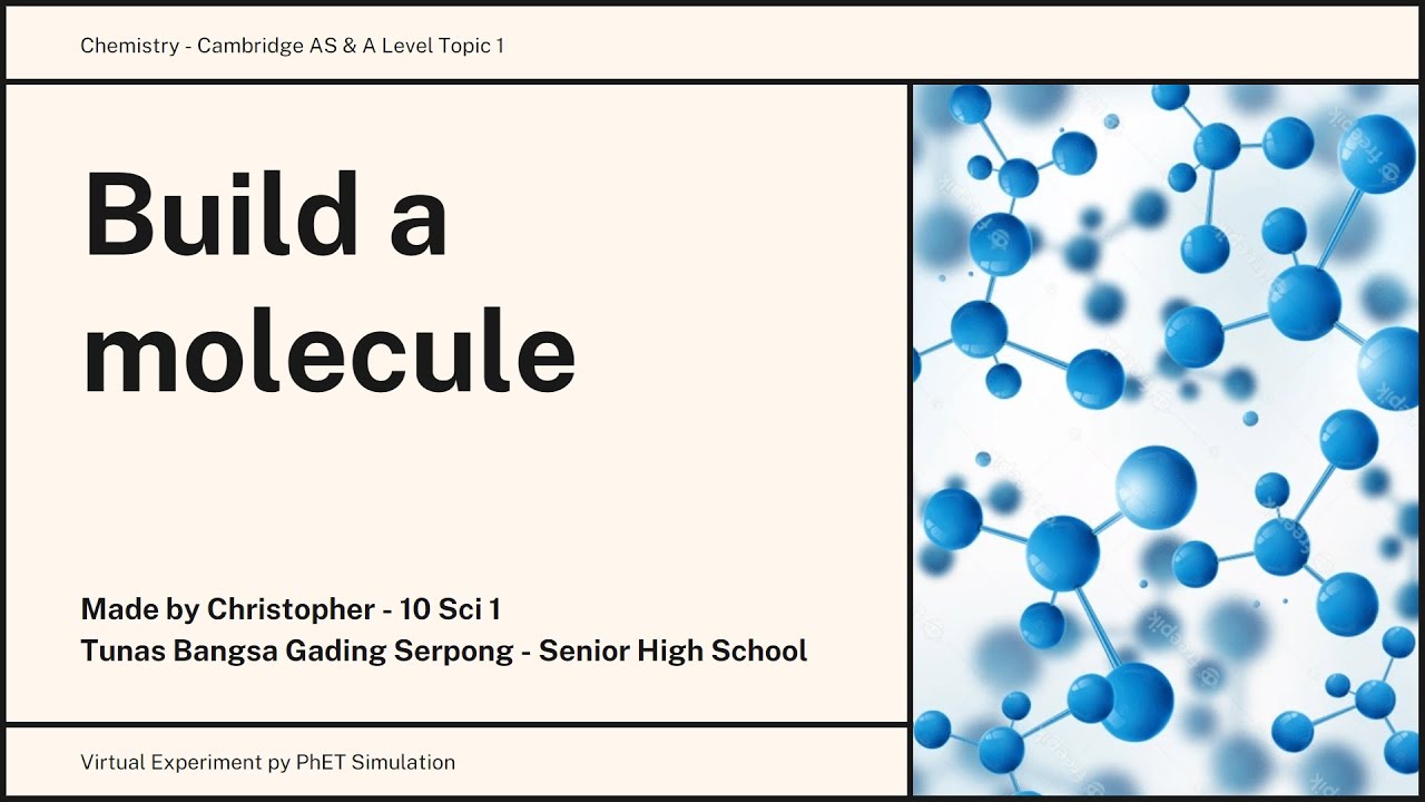 Build a Molecule Tutorial - PhET Simulation