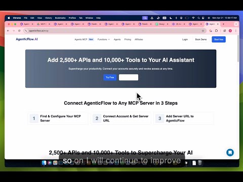 Introducing 2500+ MCP servers on AgenticFlow 🚀