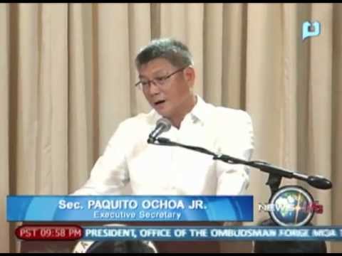 NewsLife: Palace, Office of the Ombudsman signs MoA vs. corruption