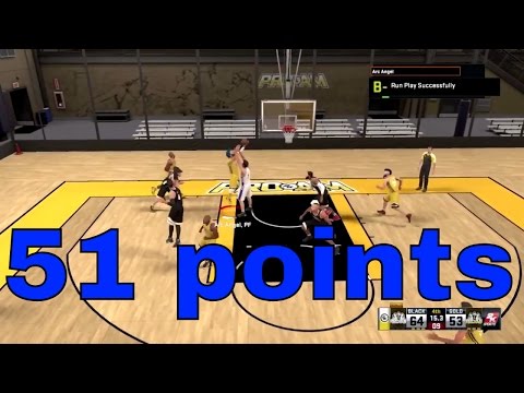Steam Community :: Video :: NBA 2k16 Pro Am 51 Points in ''The Blue Game