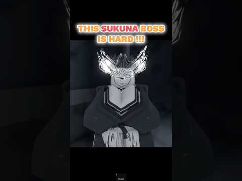 this Sukuna Boss IS HARD (AUT Roblox)
