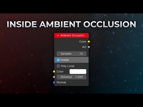 How to use Inside Ambient Occlusion in Blender