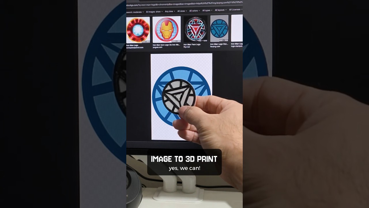Image to STL to 3D Print – My Simple Workflow