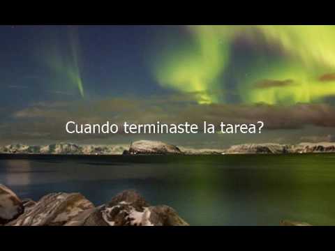 How to say When Did You Finish The Homework in Spanish