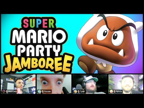 PLAYING MARIO PARTY WITH OUR WEBCAMS ON!