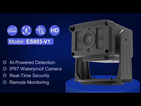 ES803 V1 AI camera Al-Powered Detection & Remote Monitoring | Installation Step-by-Step Guide