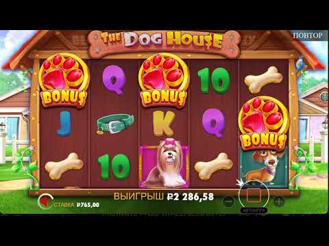 Нереальный занос в DOG HOUSE x2000 по 765р