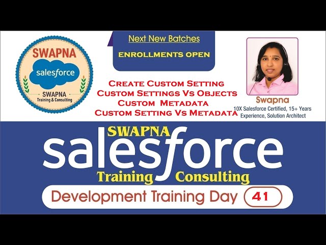 Understanding Salesforce Custom Settings Custom Metadata And Their Differences Galaxy Ai