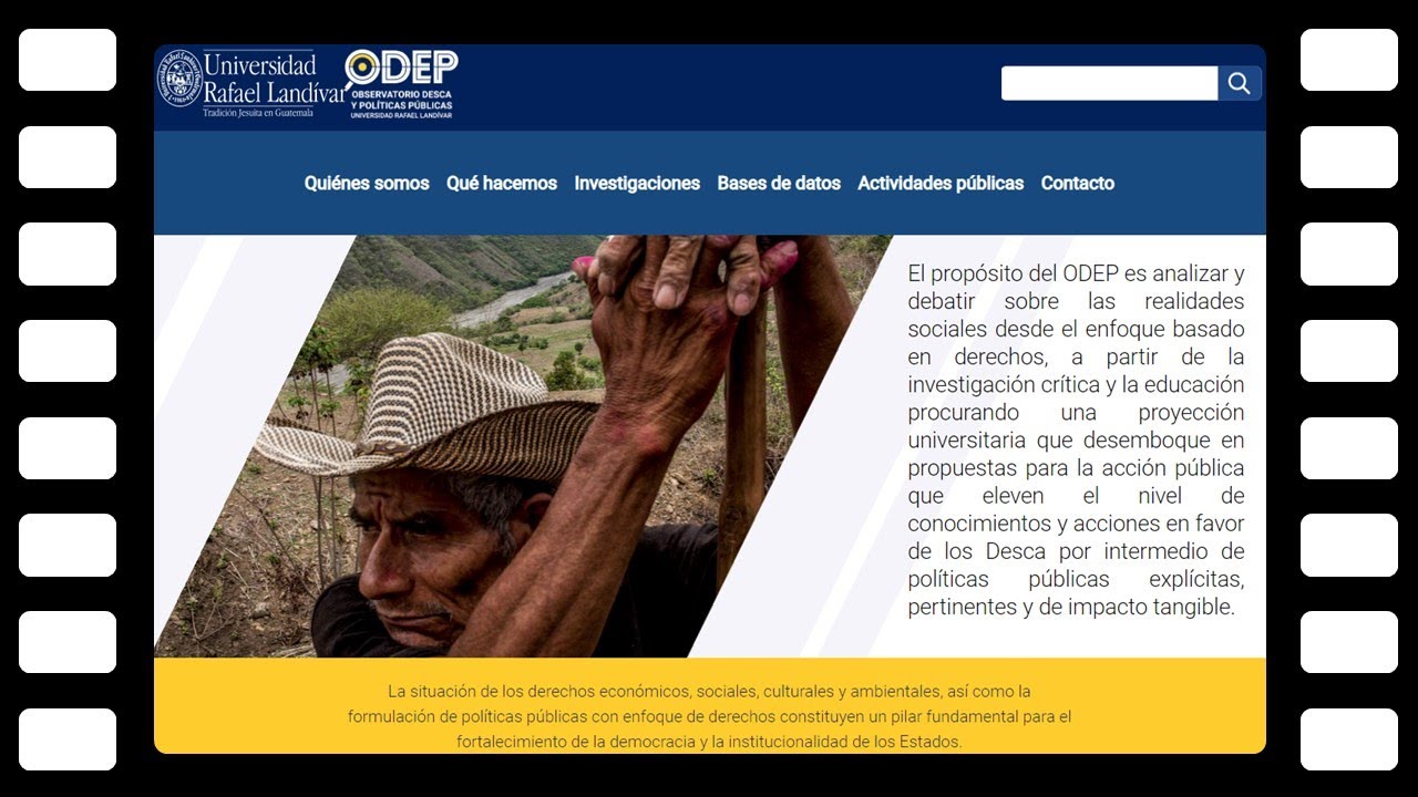 Lanzamiento ODEP
