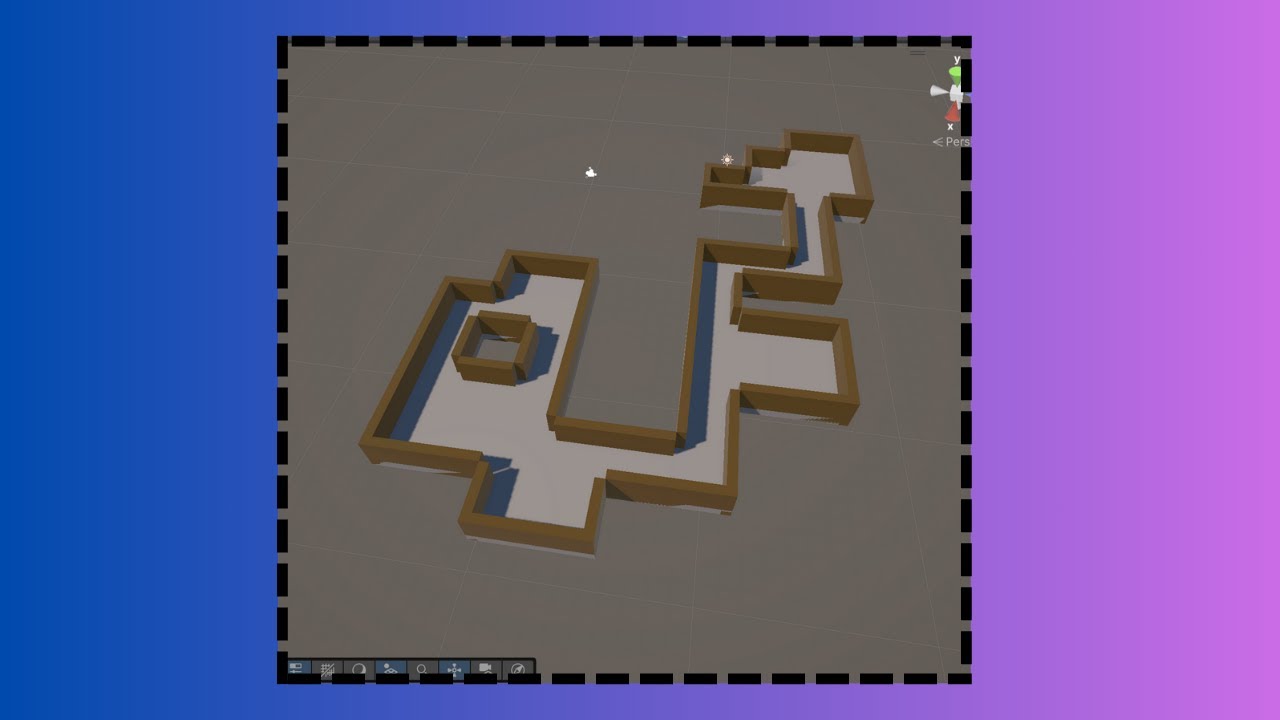 Simple Procedural Map Generator Unity C#