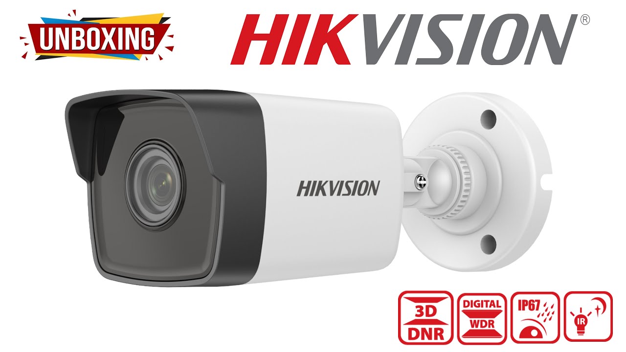 Hikvision IP Bullet Camera Unboxing