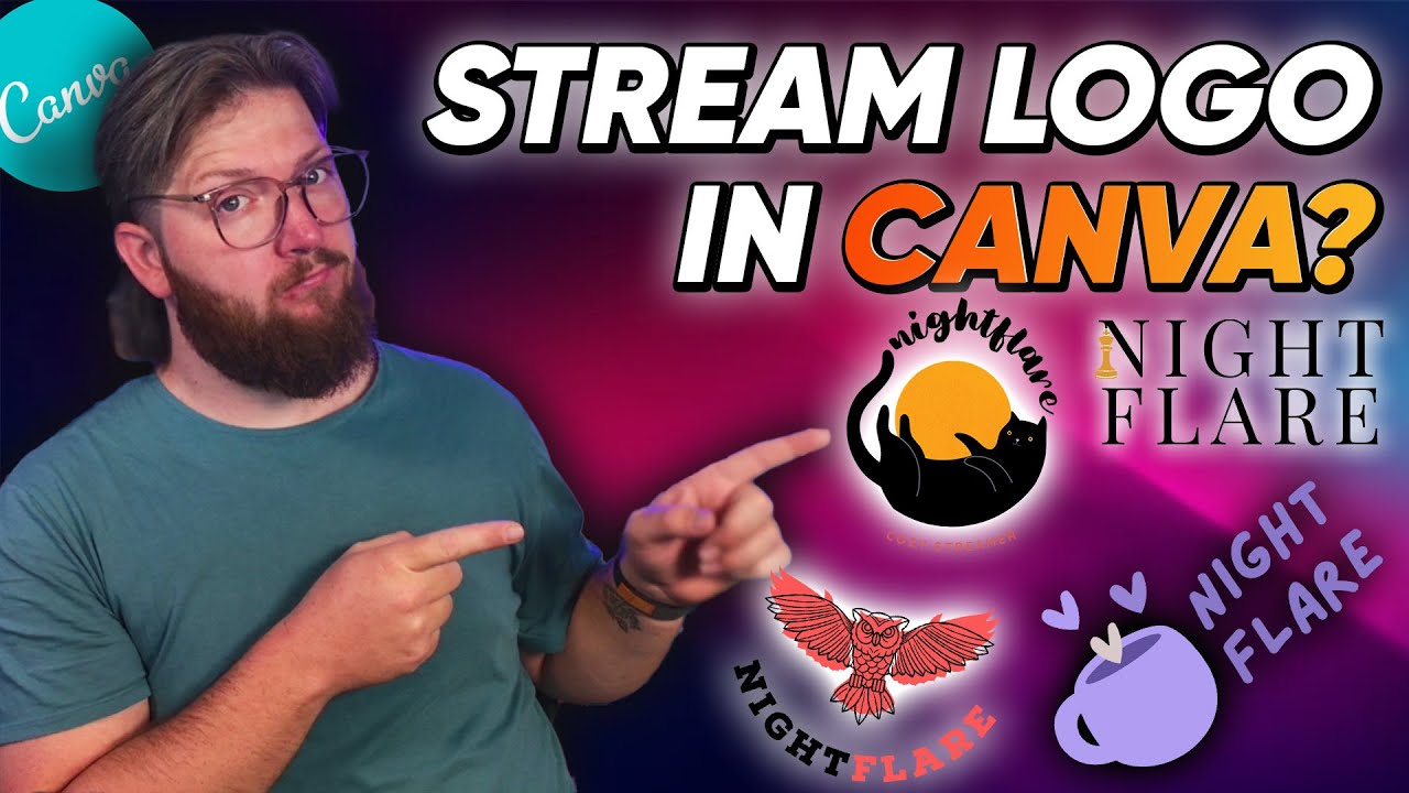 The EASY Way to Create a Stunning Streamer Logo in 2024 [Canva for Streamers]