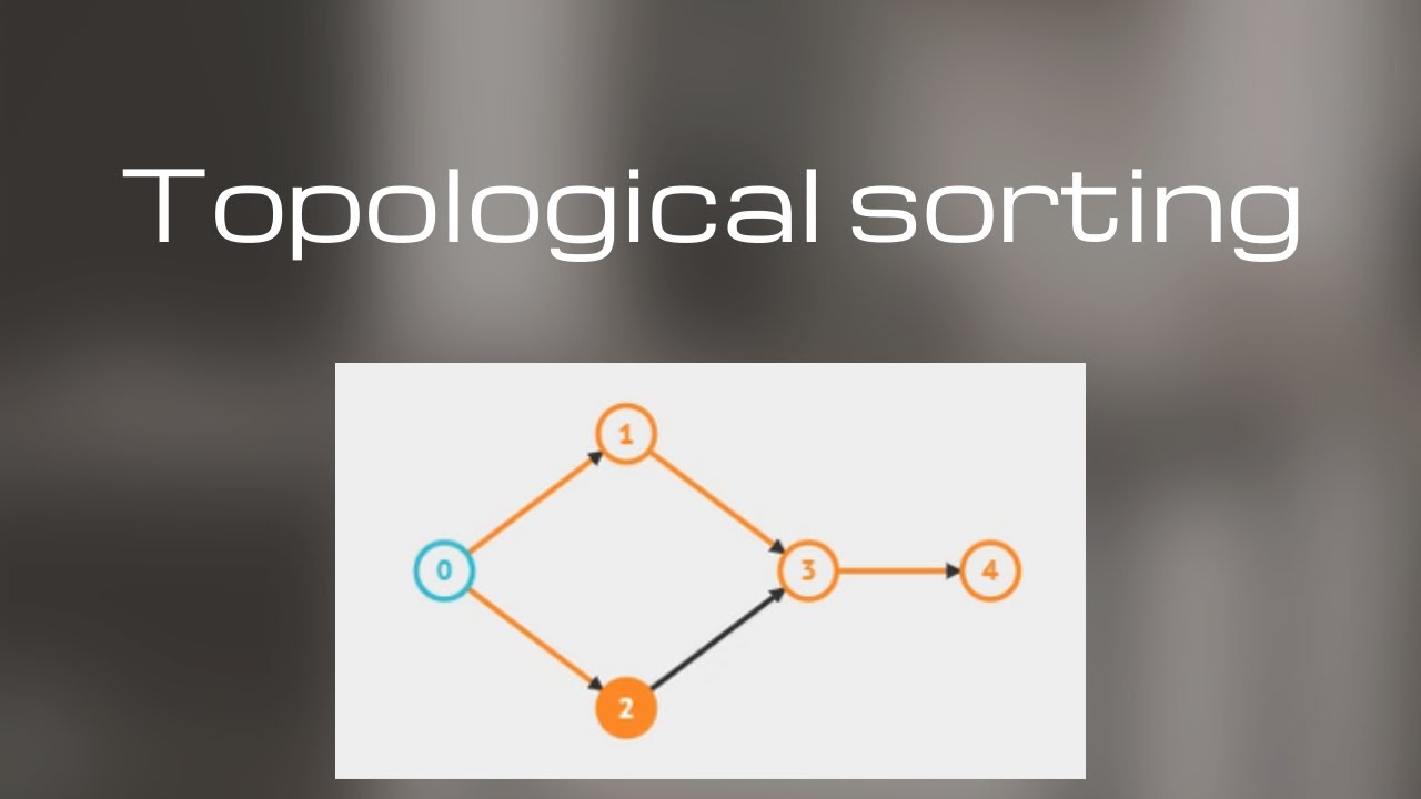 Algorithm series | Decrease and conquer #4 | Topological sort | Scholarly things