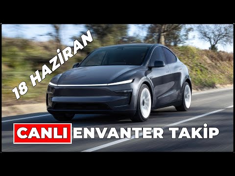 Tesla Model Y Envanter 🔴 Canlı Yayın [ Sipariş Ekranı Takip ]