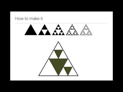 How to Make a Sierpinski's Triangle