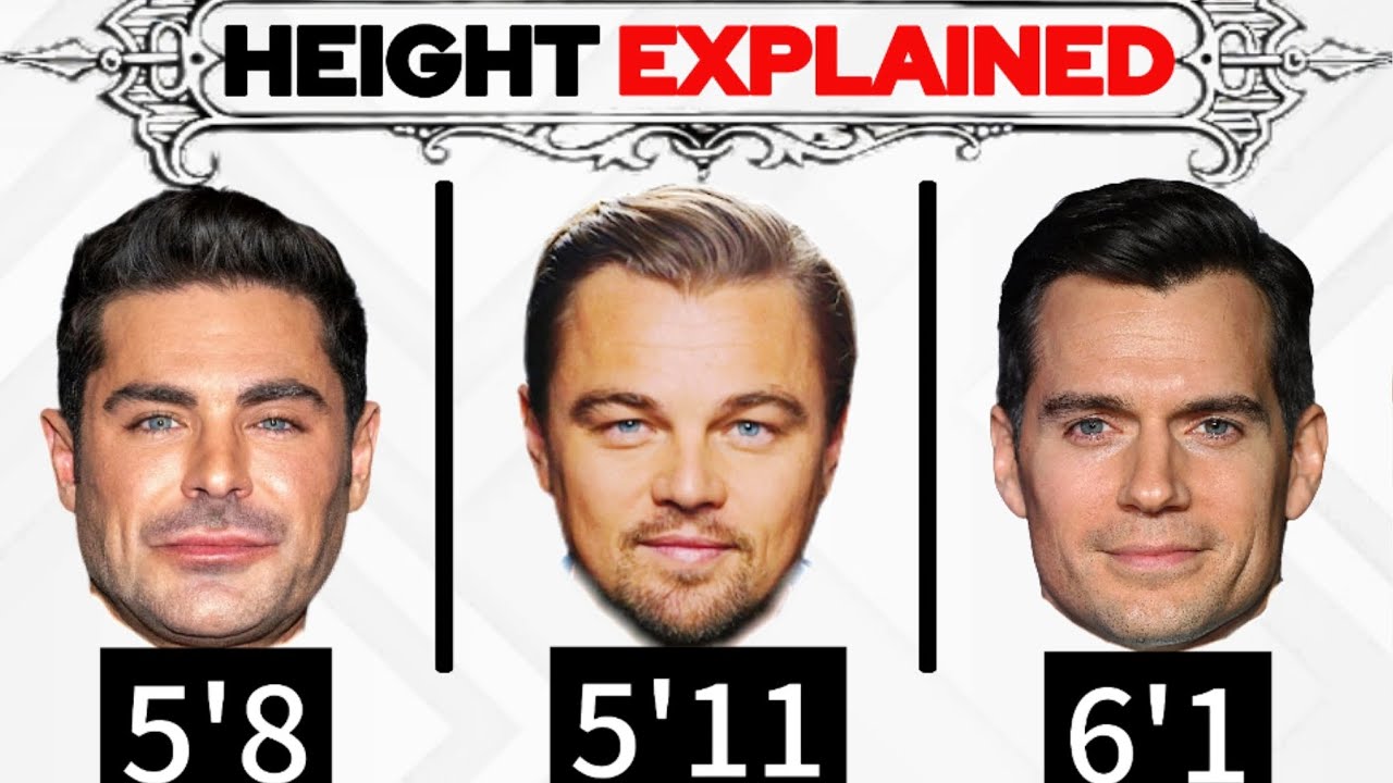 All Mens Heights Explained In 2024..(Complete Breakdown)