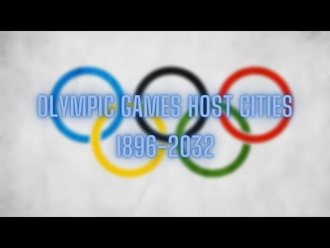 Olympic Games Host Cities (1896 - 2032) | olympics | Ololympics 2021