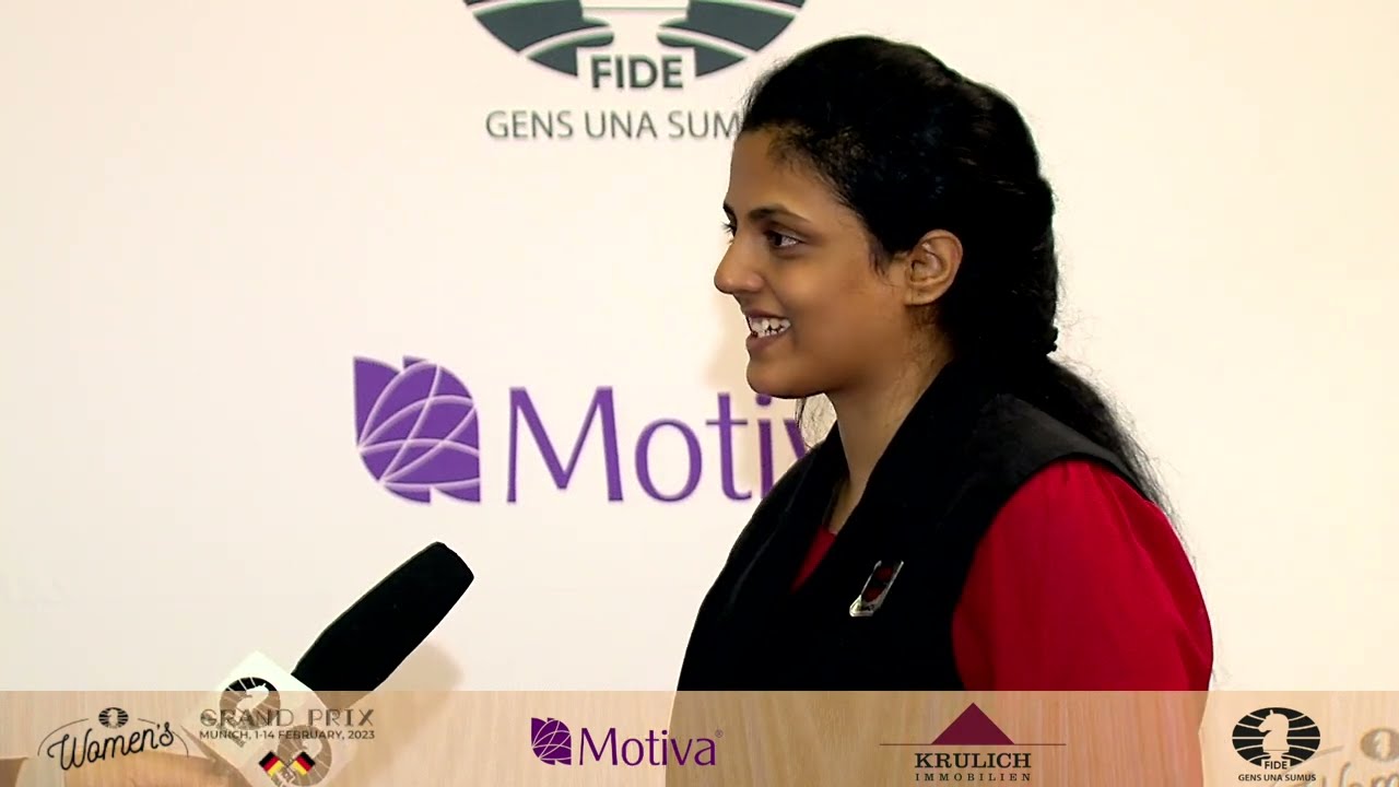 Interview with Harika Dronavalli | FIDE Women's Grand Prix in Munich ...