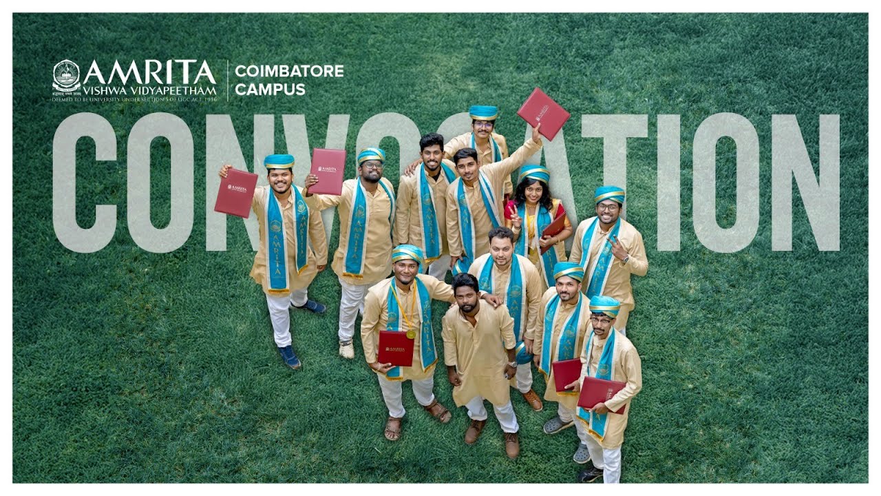 28th Convocation Ceremony | Amrita Vishwa Vidyapeetham | Coimbatore Campus