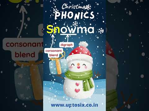 Christmas Phonics ⛄🎅🎄| Learn to Read and Spell Christmas Words with Phonics