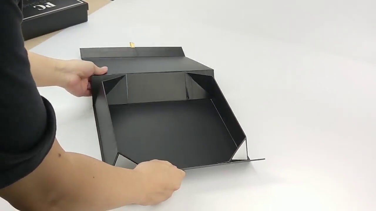 Custom Magnet Folding Paper Flat Pack Box Luxury Magnetic Gift Box with Magnet Closure