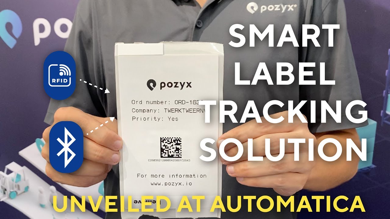 Pozyx Smart Label Tracking Solution