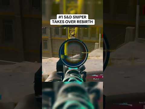 #1 S&D SNIPER TAKES OVER REBIRTH 🎯 #warzone #shorts #callofduty