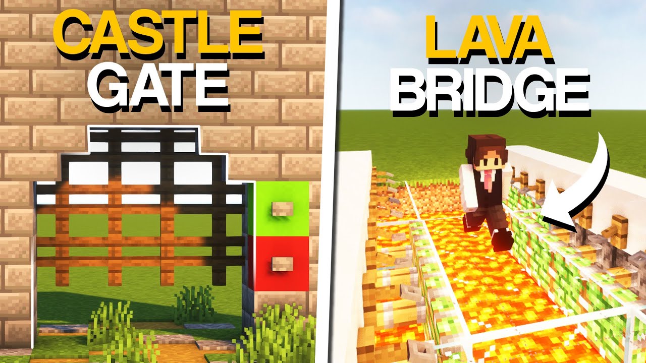 Minecraft: 5 Awesome Redstone Build Hacks & Ideas! - Minecraft Builders
